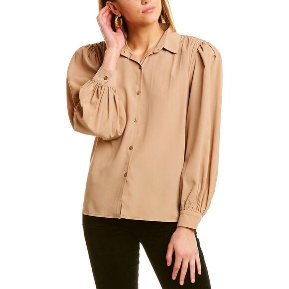 Garrie B | Tops | Garrie B Crepe Blouse | Poshmark